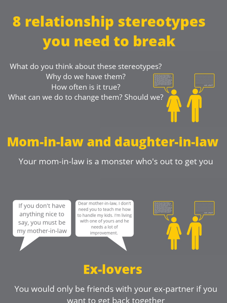 Relationship Stereotypes | PDF | Self-Improvement