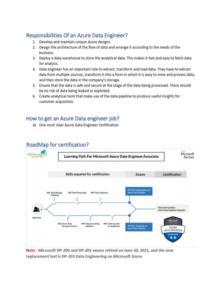 How To Land On Azure Data Engineer Job | PDF | Data Warehouse ...