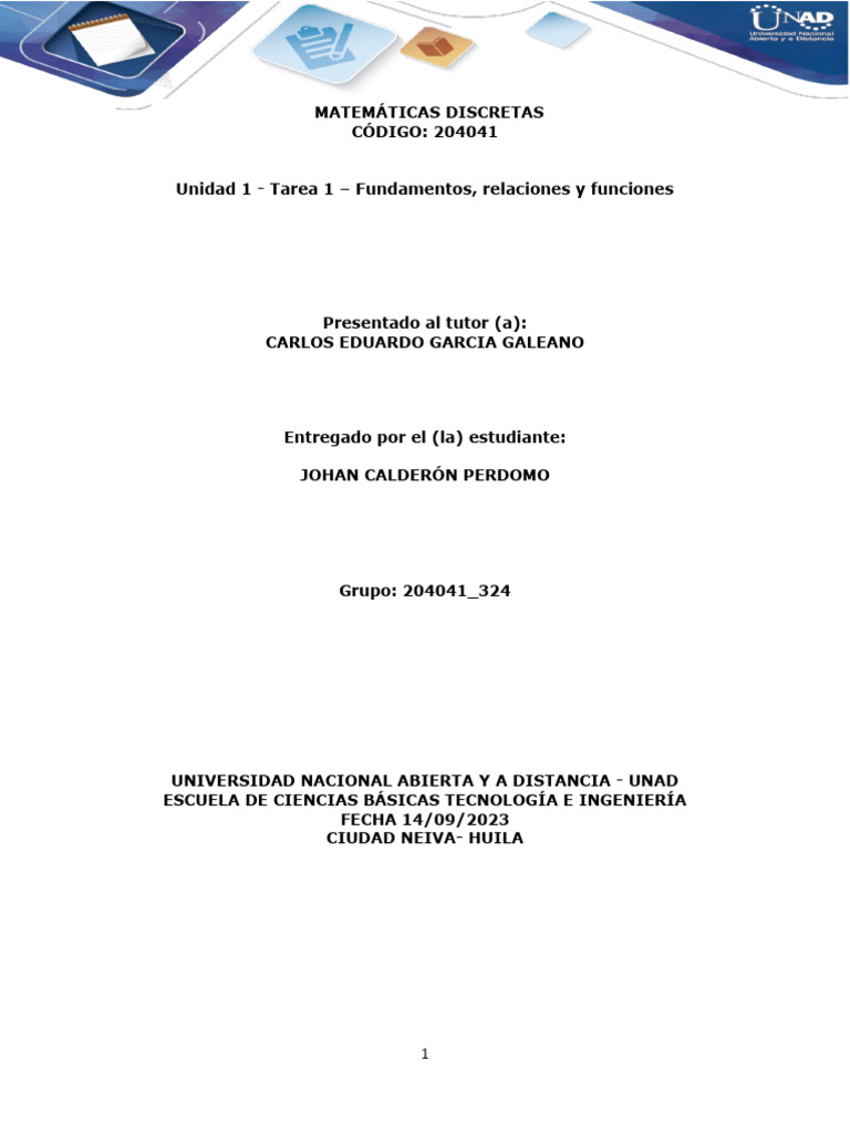 Matemáticas Discretas: Relaciones y Funciones | PDF | Matemáticas | Conceptos matemáticos
