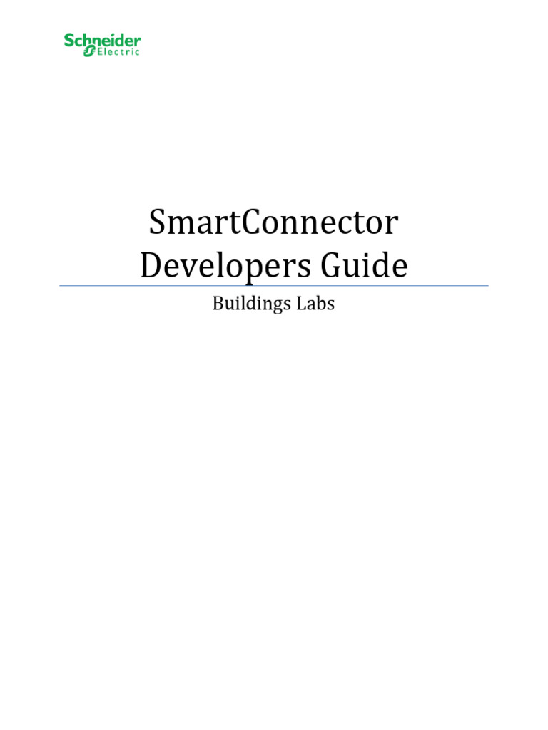 SmartConnector Dev Guide | PDF | Representational State Transfer | Server (Computing)