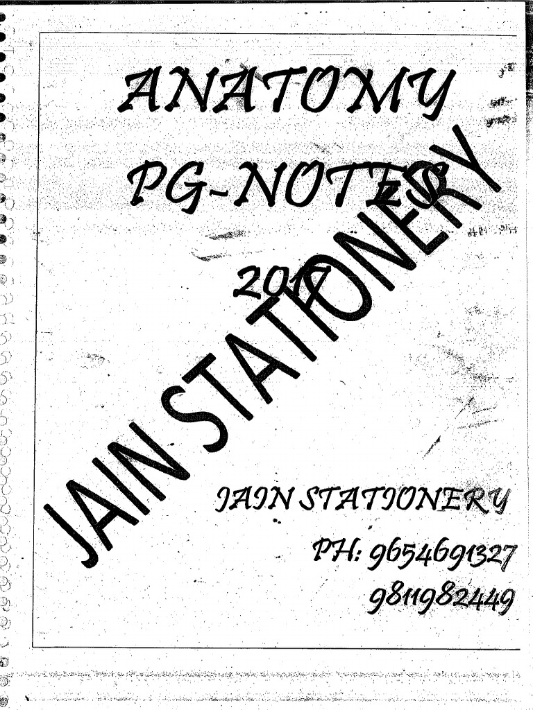 Anatomy 2017 | PDF