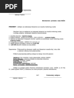 Zahtjev I Izjava Prevoz Radnika | PDF