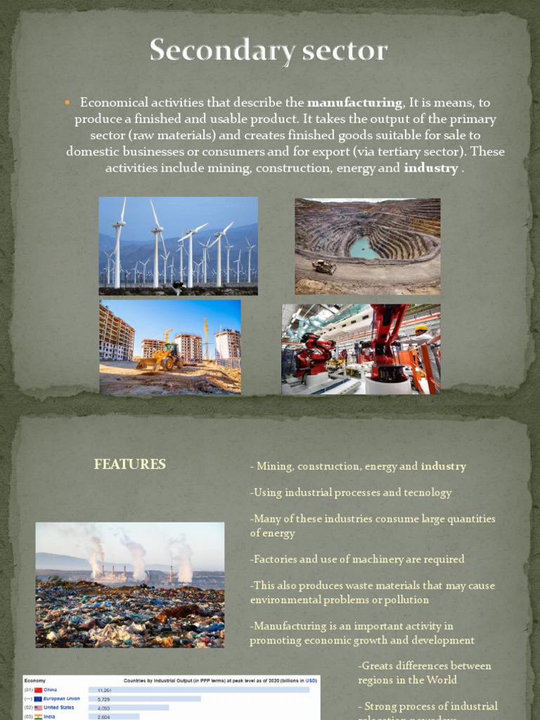 Secondary Sector | PDF