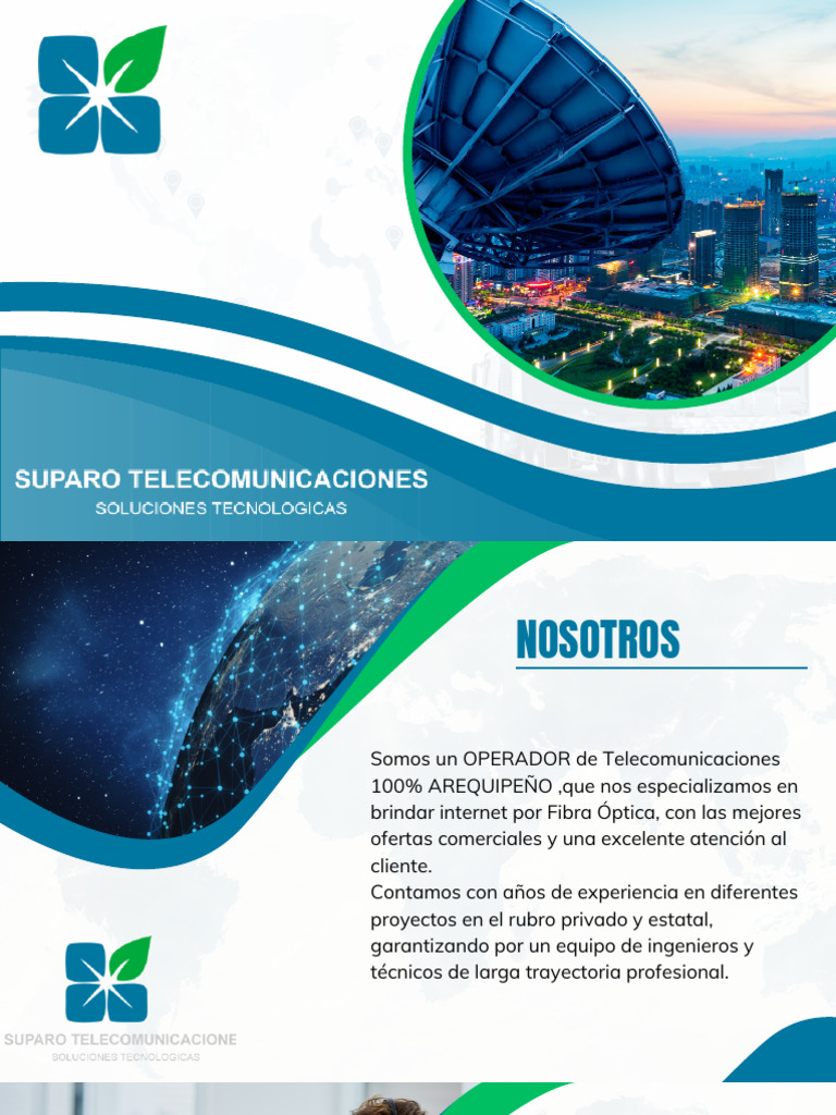Brochure Suparo Telecom | Descargar gratis PDF | Internet | Informática