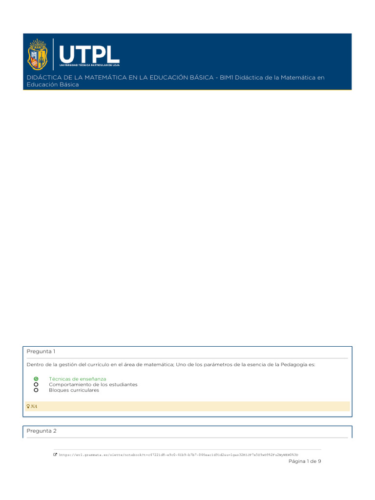 Matematicas Primer Bimestre 1 Pdf Plan De Estudios Pensamiento