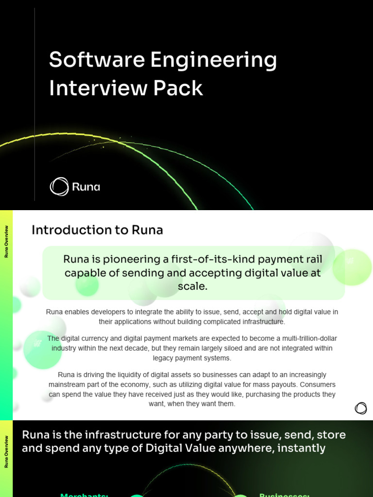 Software Engineering Interview Pack | Download Free PDF | Business | Computing