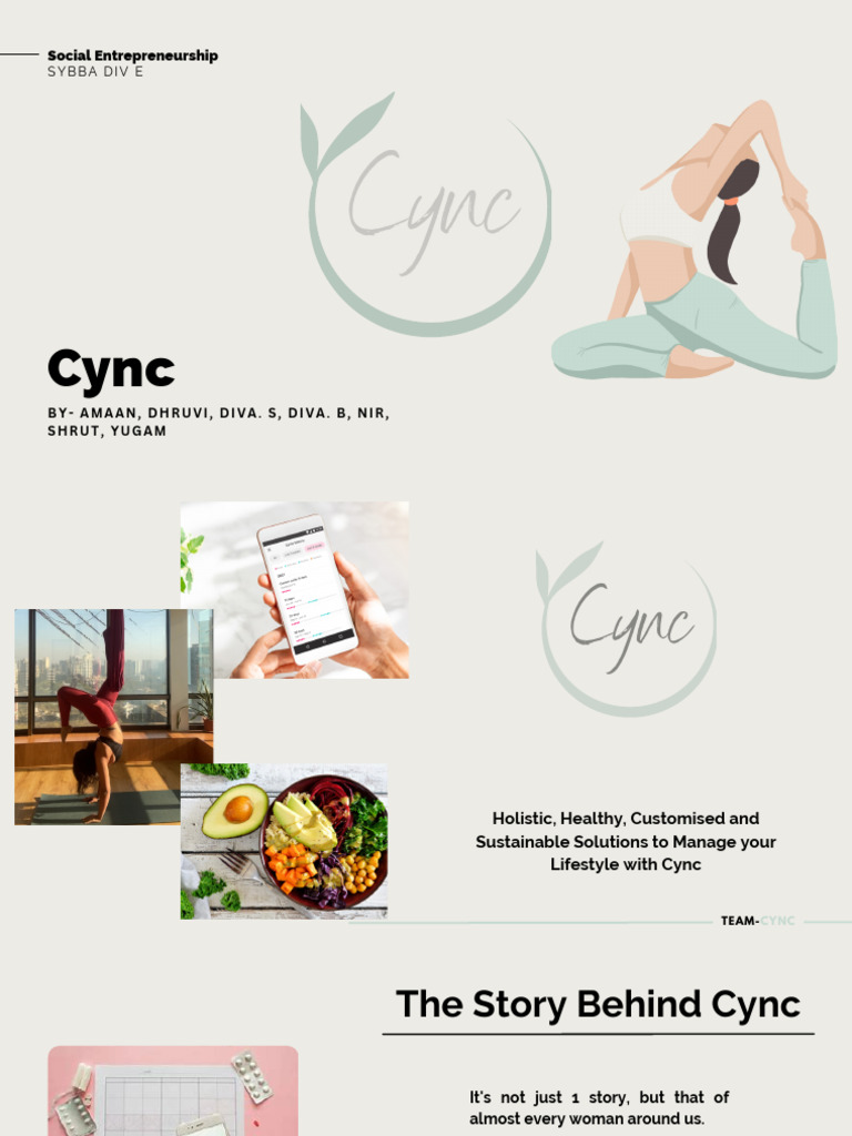 Cync Presentation | PDF | Physical Fitness | Mobile App
