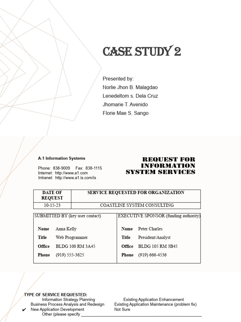 Case Study 2 | PDF | Usability | Internet