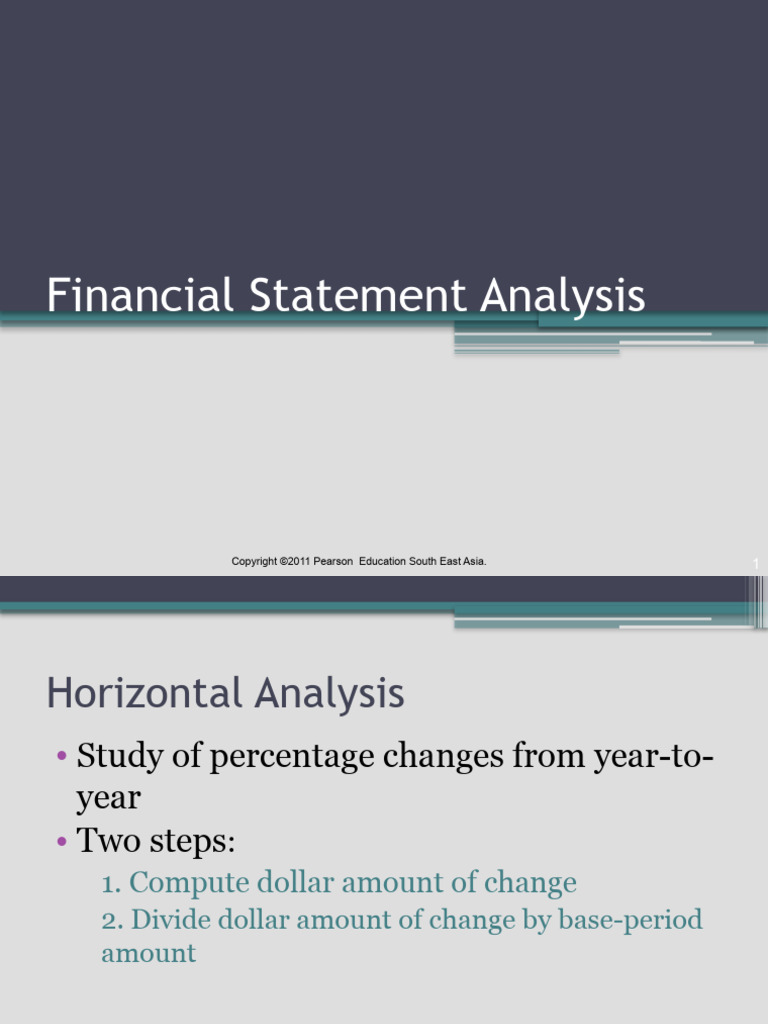 Financial Statement Analysis | Download Free PDF | Equity (Finance ...