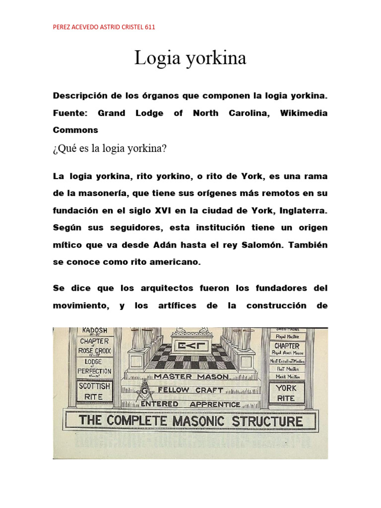 Logia Yorkina | PDF | Masonería | México