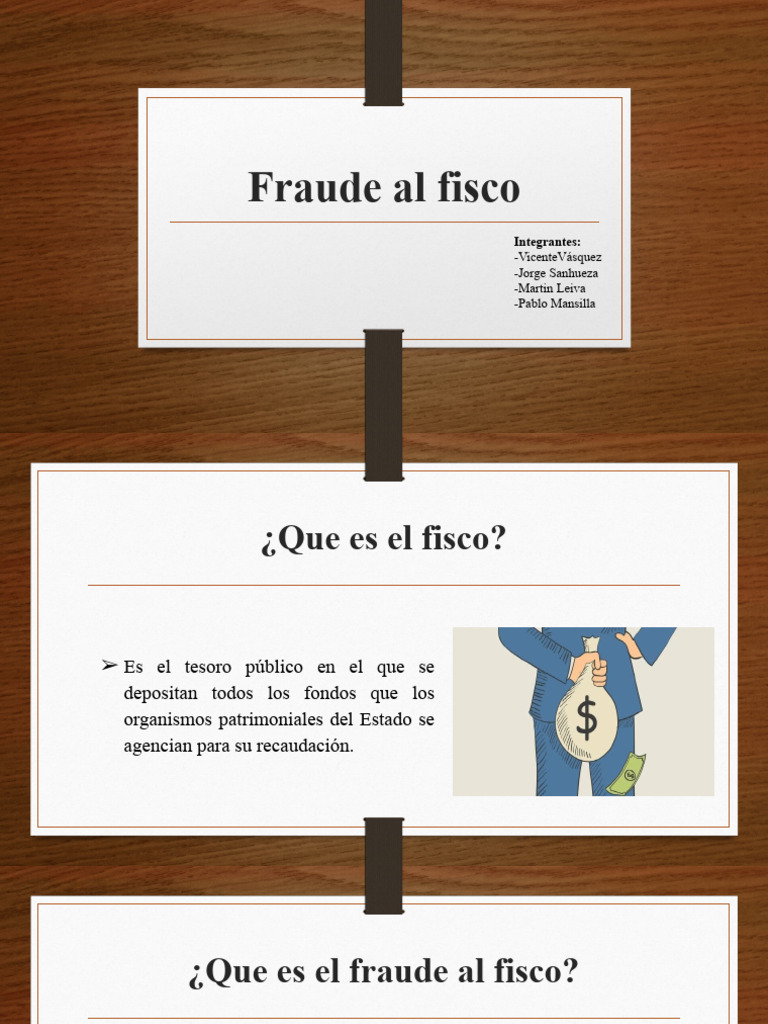 Fraude al Fisco: Definición y Consecuencias | PDF