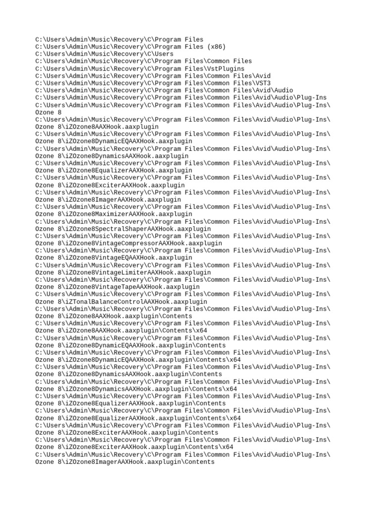 Folders List | PDF | Computer File | Html