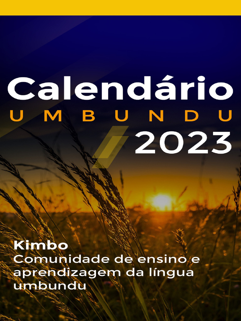 Calendário 2023 (umbundu)-2 | PDF