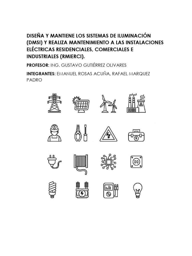 Diseña y Mantiene Los Sistemas de Iluminación | PDF | Encendiendo ...