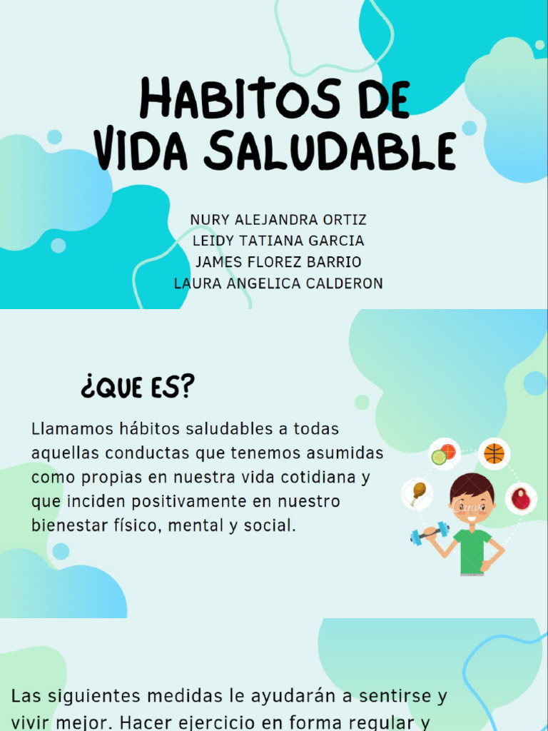 Habitos de Una Vida Saludable | PDF