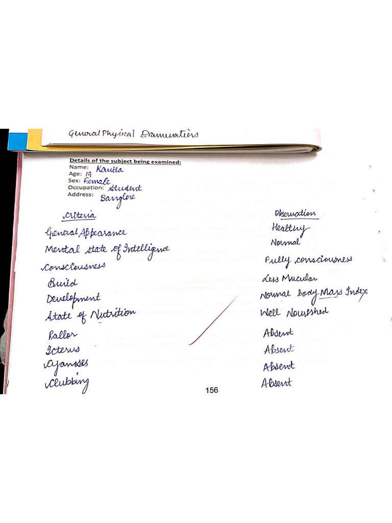 Physio Practical III Internal | PDF