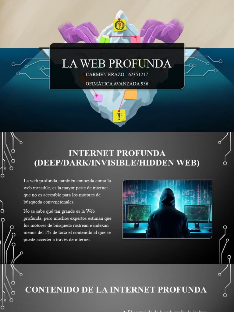 La Deep Web | PDF | Internet | Ciencias de la Información