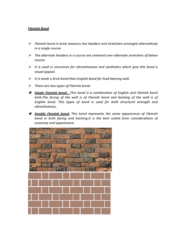Flemish Bond | PDF