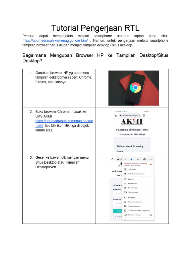 Tutorial Pengerjaan RTL-1 | PDF