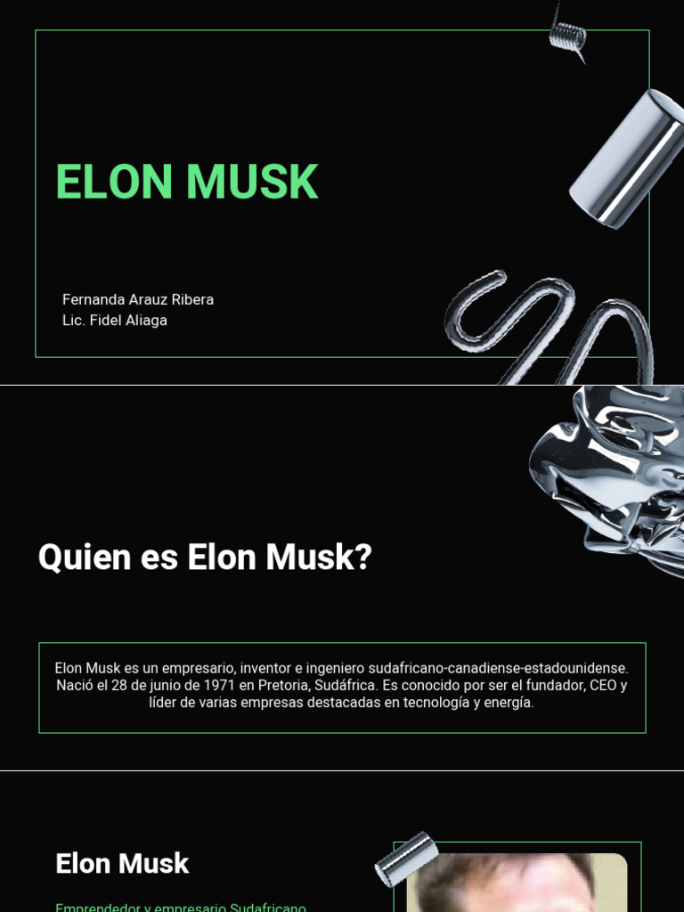 Elon Musk PDF | PDF | Elon Musk | Espacio X