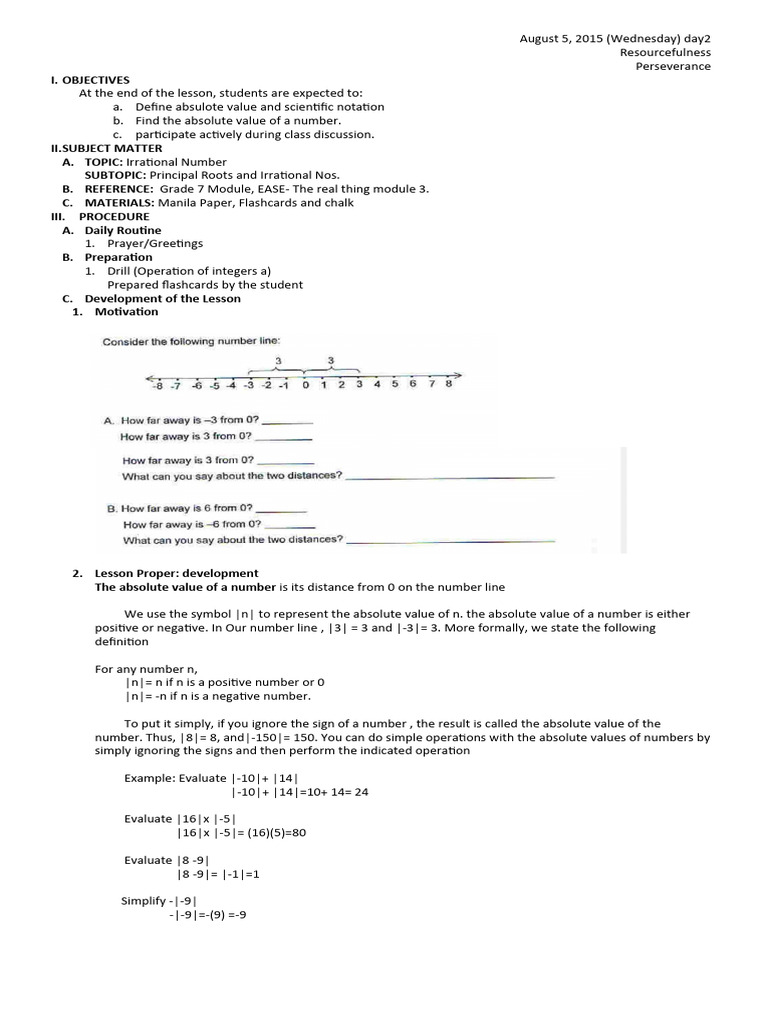 Aug 3, Irrational (Principal Root) | PDF | Numbers | Mathematical Objects