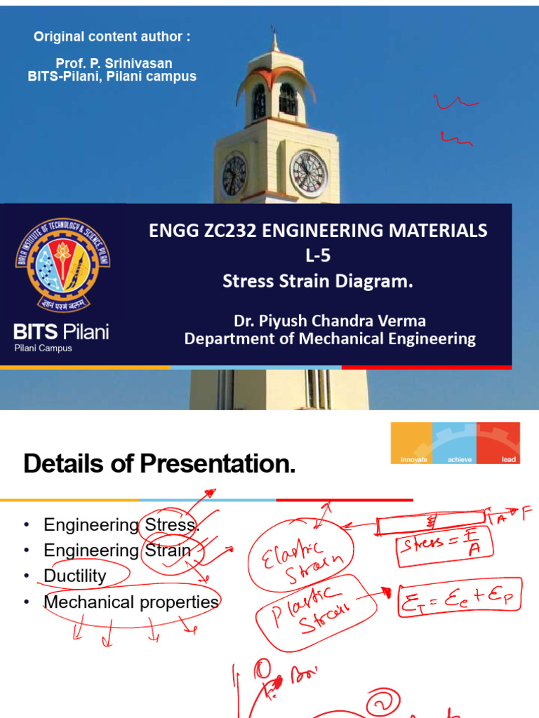 Engineering Materials Overview | PDF | Deformation (Engineering) | Plasticity (Physics)