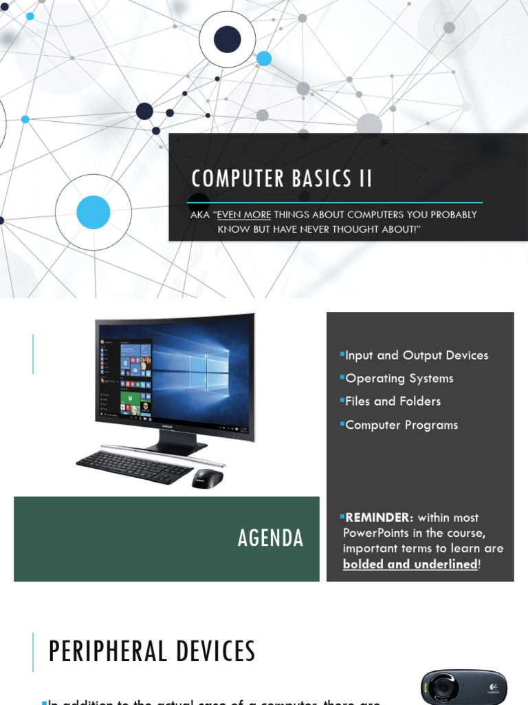 15 Ppt Computer Basics Ii Devices And Software Pdf Computer File Operating System 1957