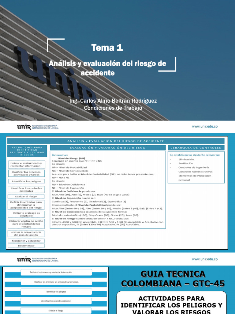Tema 2. Análisis y evaluación del riesgo | PDF | Riesgo | Evaluación