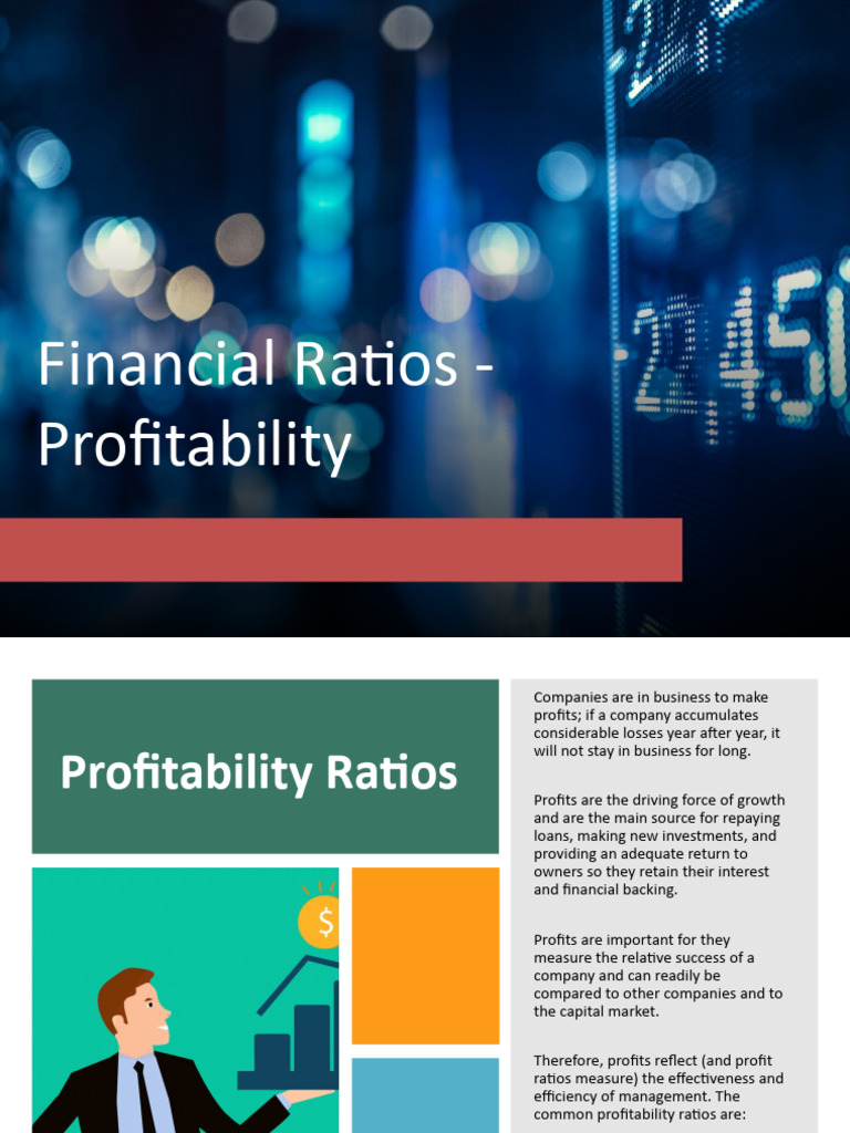 Profitability Ratios (Teoría) | PDF | Return On Equity | Leverage (Finance)