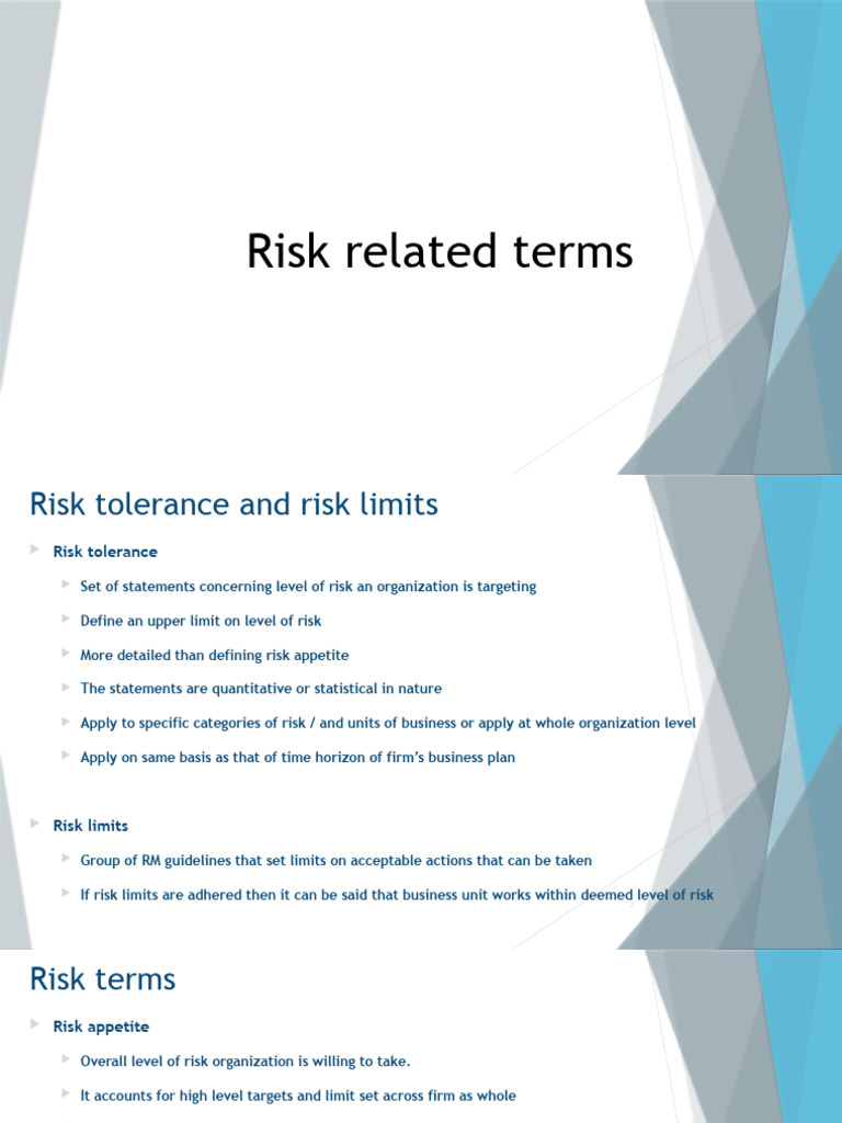 Chapter 9 | PDF | Risk | Policy