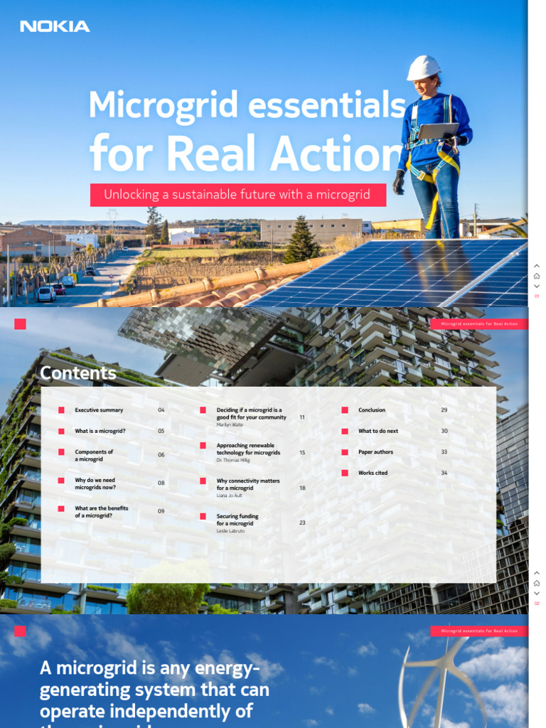 Nokia Microgrid Essentials For Real Action Ebook en | PDF | Distributed Generation | Wind Power