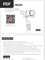 m01 3 Axis Gimbal Stabilizer Manual | PDF | Electromagnetic ...