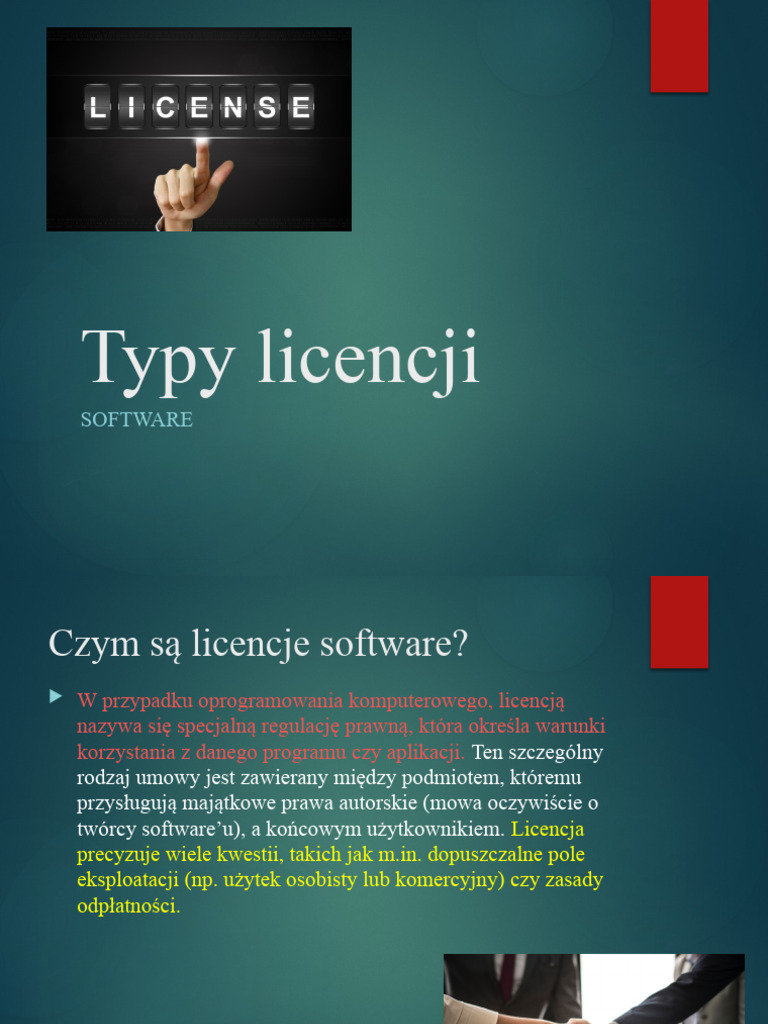 Typy-Licencji Wzor | PDF
