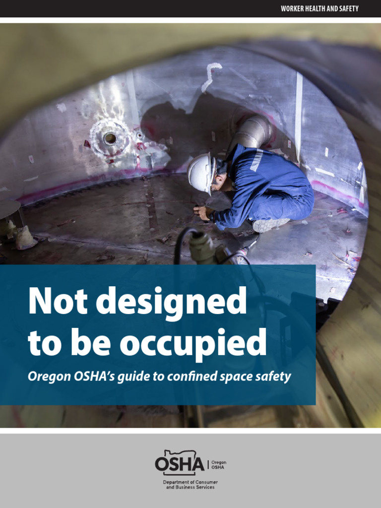 Oregon OSHA - Guide To Confined Space Safety | PDF | Oxygen | Hazards