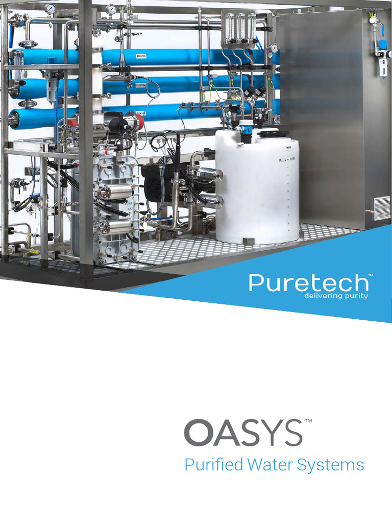 Puretech Oasys Web Brochure Pdf Membrane Purified Water