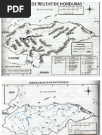 Mapa de Sieeras y Montañas de Honduras | PDF