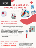 Control de Calidad en Inmunohematologia | PDF | Transfusión de sangre | Donación de sangre