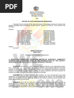 Adopting BCPC 1 Year Plan Resolution | PDF | Justice | Crime & Violence