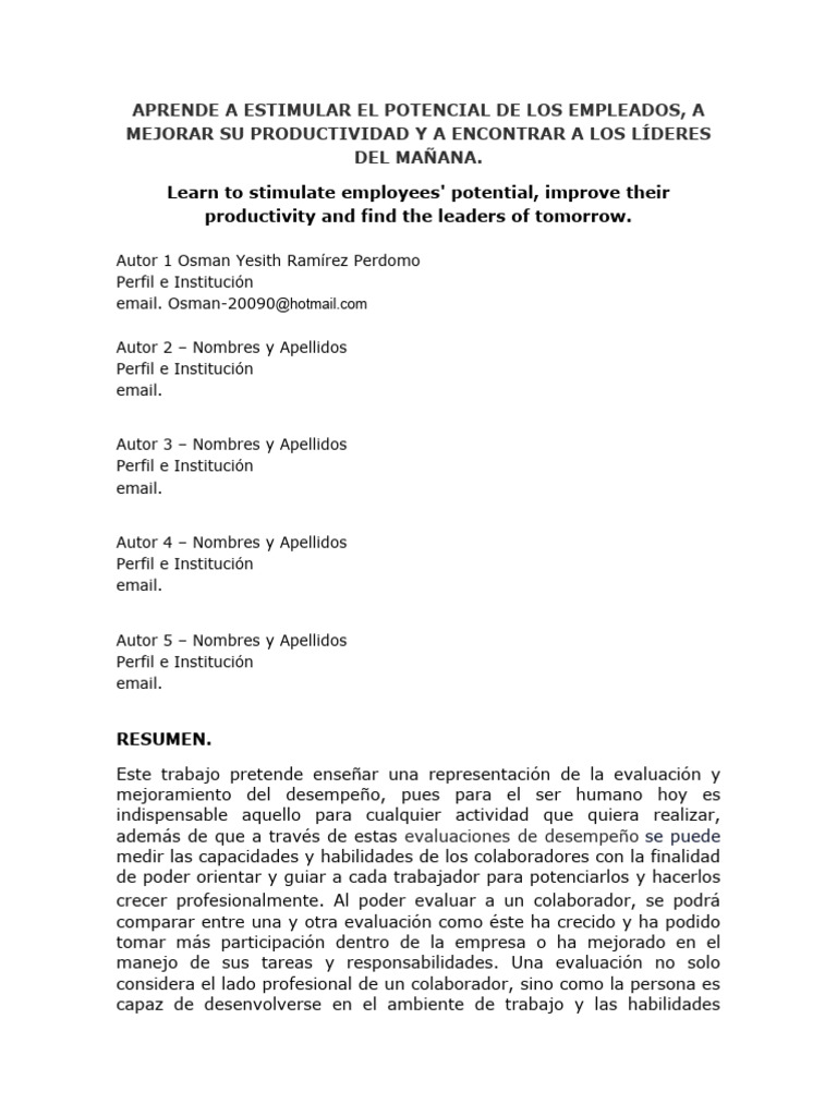 Plantilla Entrega - Working Paper - Fase 4 - 212025 | PDF | Caso de ...