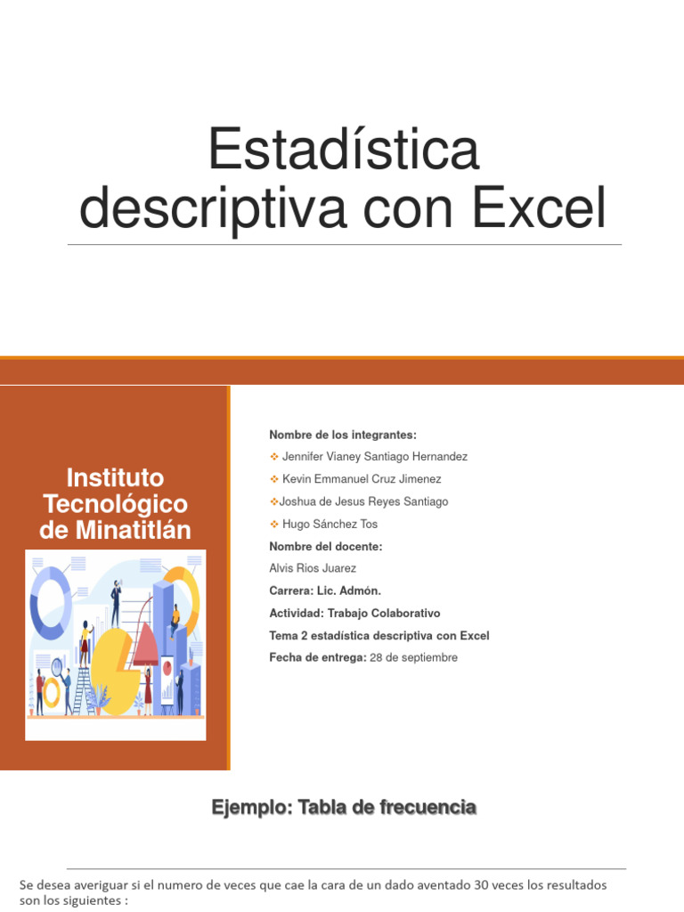 Act2. - Estadistica Descriptiva | PDF | Método científico | Estadísticas descriptivas