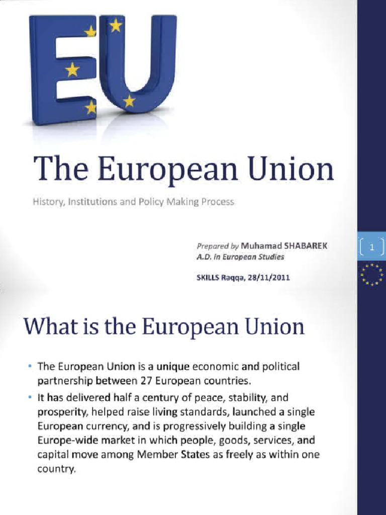 European Union | PDF