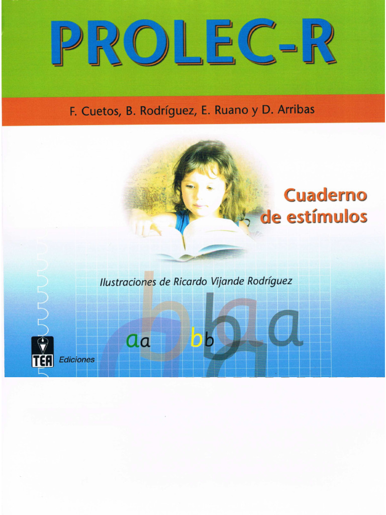 Prolec R Cuaderno de Estimulos Completo | PDF