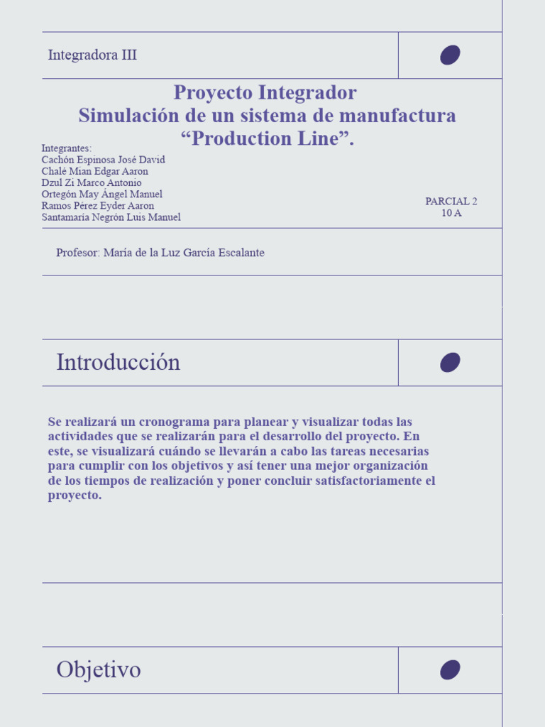 Integradora III U1 Reporte 2 | PDF | Software | Simulación