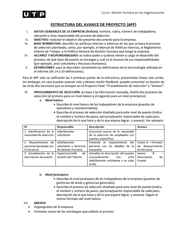 GHO S16. Estructura Del APF | PDF | Business | Economias