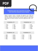 CadernÃ o de Atividades - Fonema CH | PDF