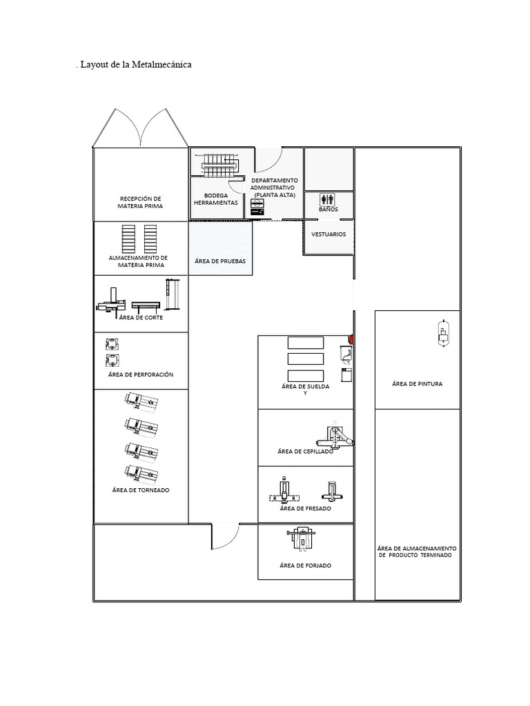 Layout de la Metalmecánica | PDF | Ingeniería