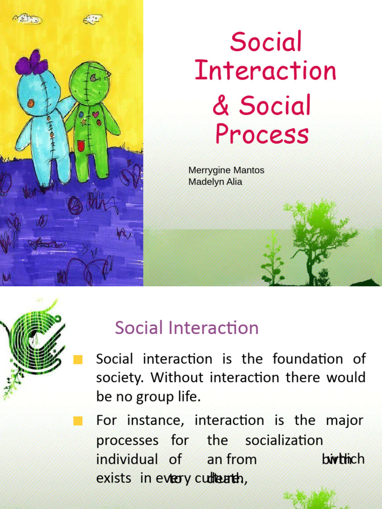 Social-Interaction-Social-Processes Madelyn Alia Merrygine Mantos ...