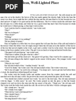 A Clean Well-Lighted Place - Ernest Hemingway | PDF