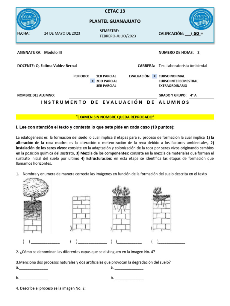 Modulo III-2P | PDF | Suelo | Materiales naturales