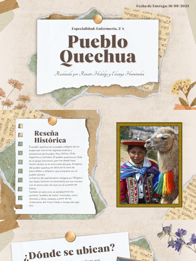 Pueblo Quechua | PDF | Andes | America latina